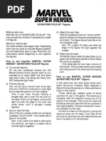 DM Marvel Avengers Character Playset Printables 1010 | PDF
