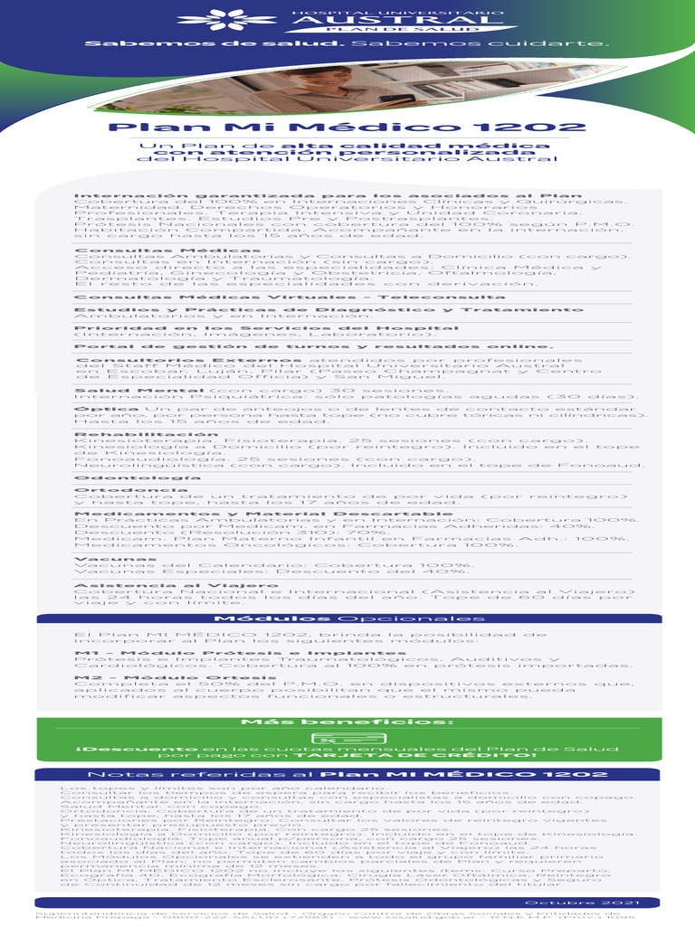 Plan Mi Medico 1202 7-10-2021 | PDF | Hospital | Medicina CLINICA