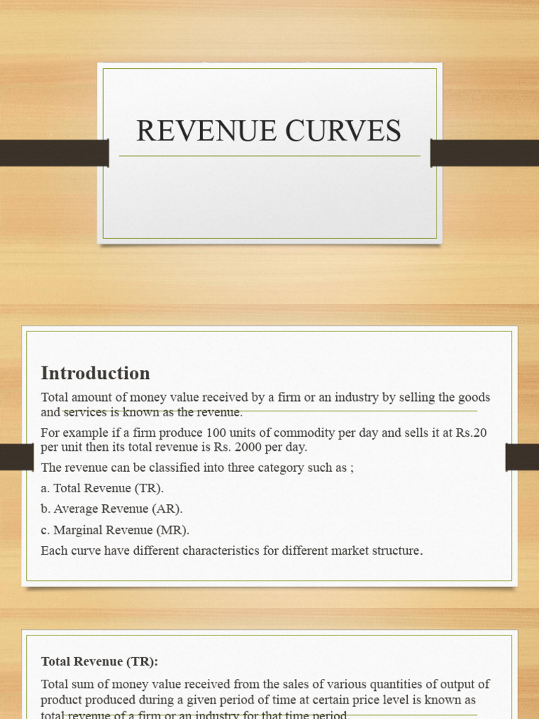 REVENUE CURVES (Microeconomics Principles) | PDF | Demand | Imperfect ...