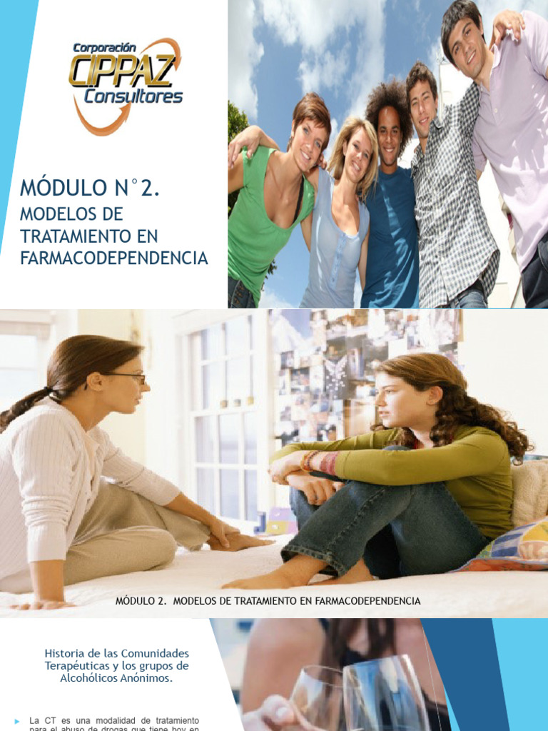 Módulo N°2. Modelos de Tratamiento en Farmacodependencia | PDF | La ...