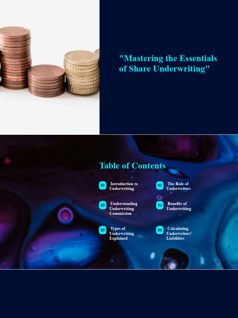 Mastering The Essentials of Share Underwriting | PDF | Underwriting ...