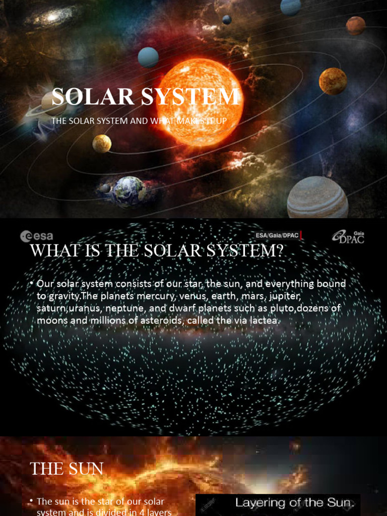 The Solar System | PDF | Science & Mathematics