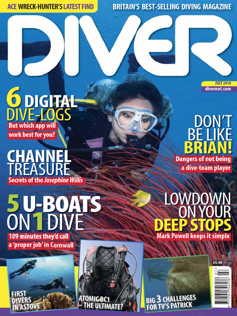 Diver - July 2018 UK | PDF | Scuba Diving