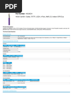 Coax Cable Velocity Factors and Losses | PDF | Coaxial Cable | Polyethylene