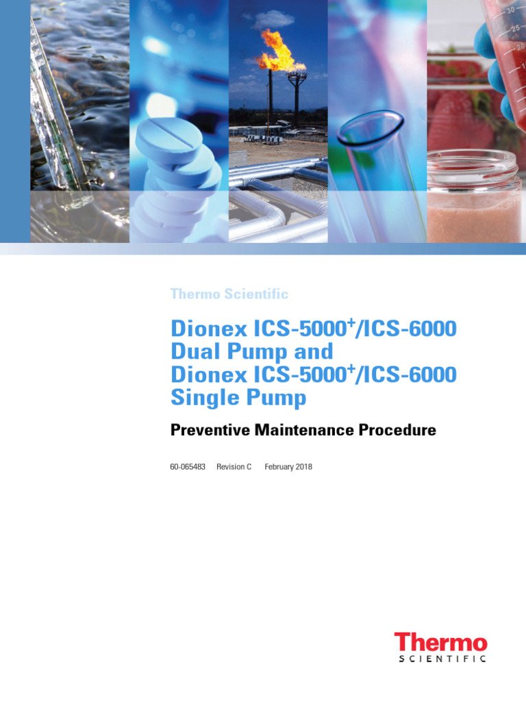 60-065483 - Rev C - Dionex ICS-5000 Plus, ICS-6000 Dual Pump and Single ...