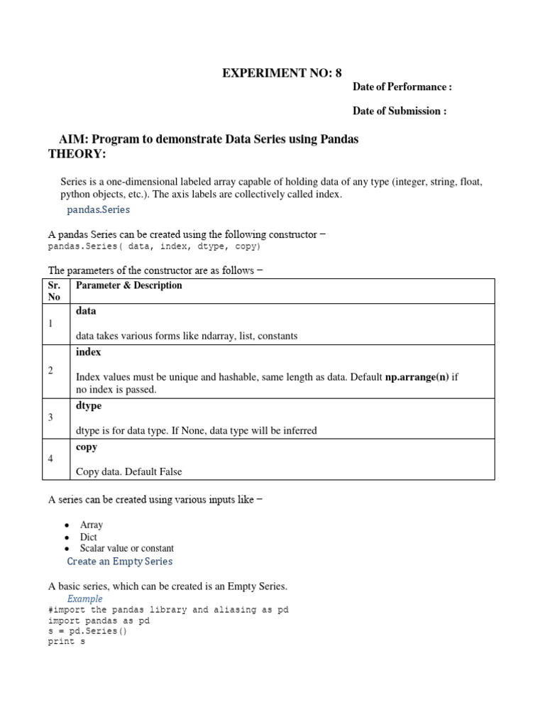 Exp8 SBLC | PDF | Computer Data | Computer Science