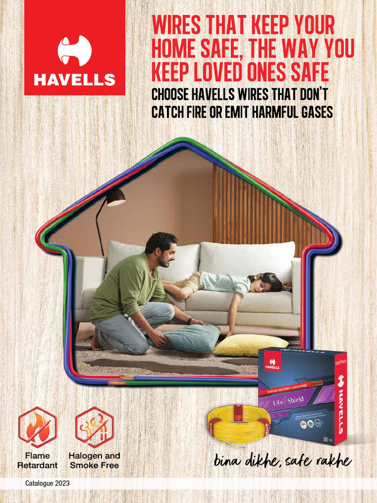 Catalogue Havells Consumer Cable | PDF | Insulator (Electricity ...