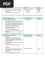 A Detailed Lesson Plan in Grade 2 (Physical Education) | PDF | Learning ...