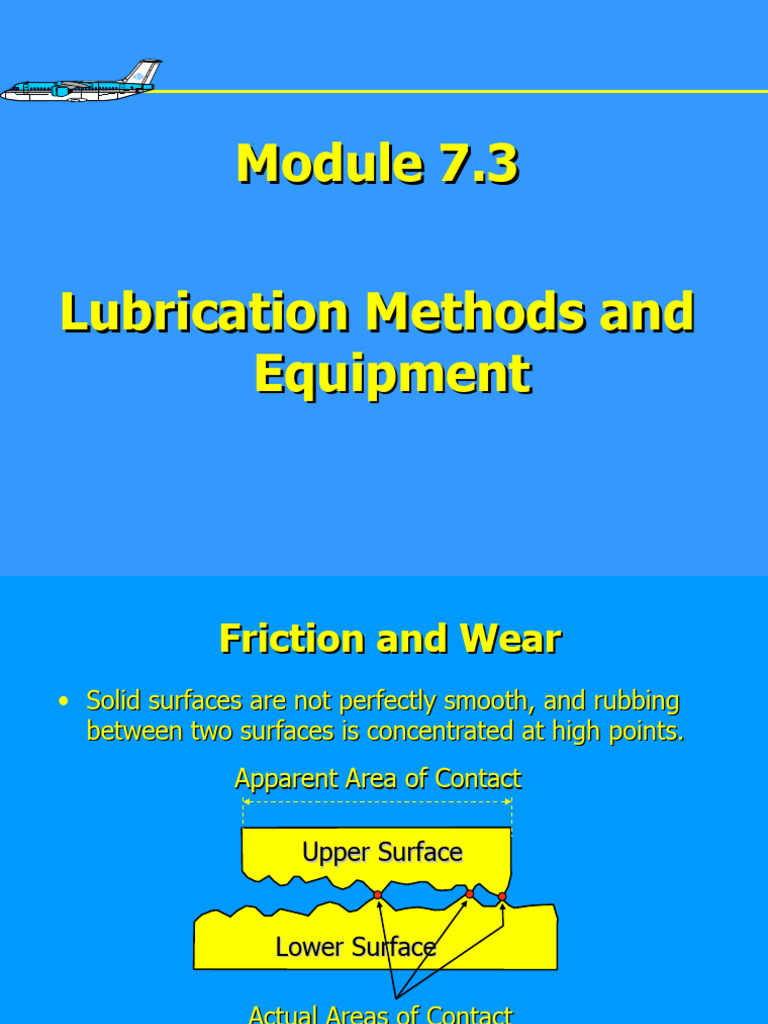 Mod 7.03d Lubrication Tools Slideshow | PDF | Lubricant | Wear