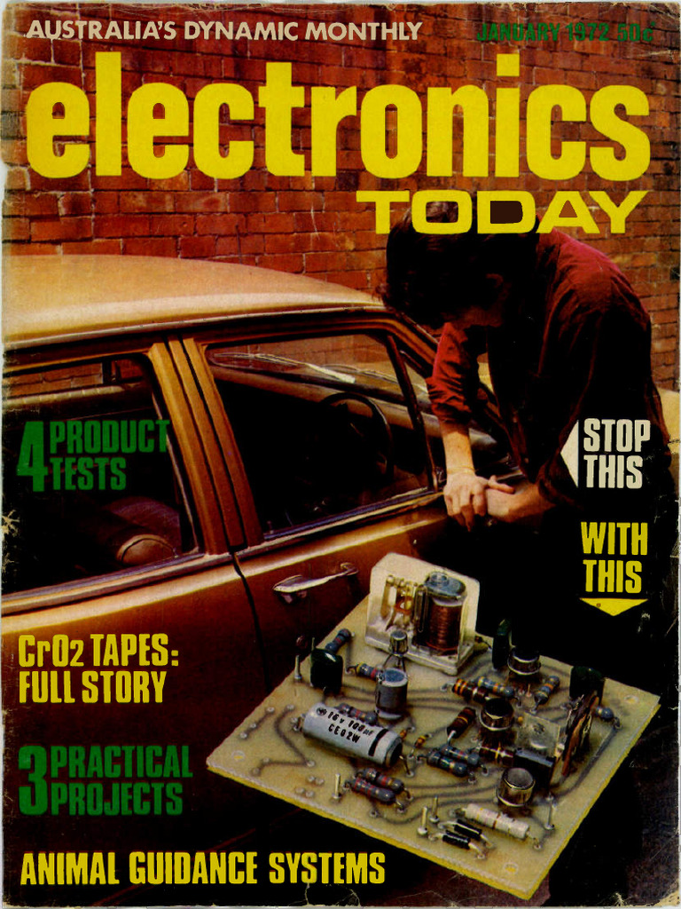 Eti 1972 01 | PDF | Audio Electronics | Recording