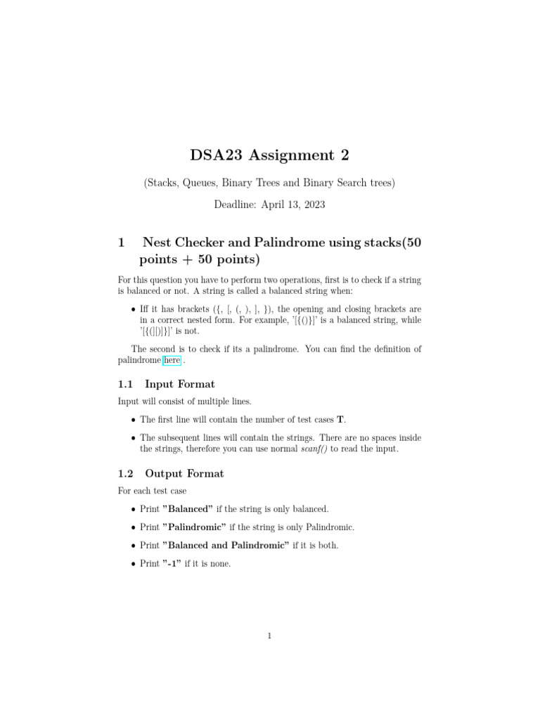 Dsa Assignment2 Pdf Queue Abstract Data Type Computer Programming