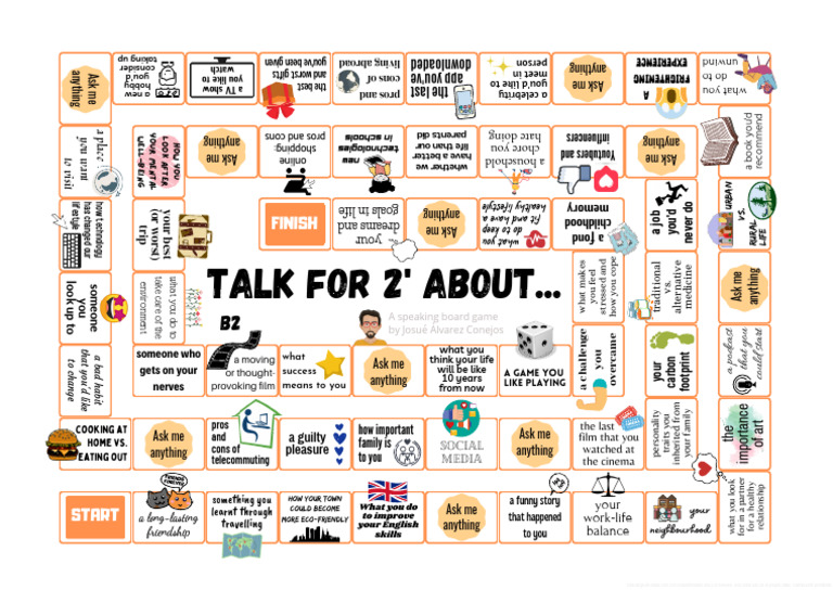 Speaking Game (B2) | PDF | Human Development | Psychological Concepts