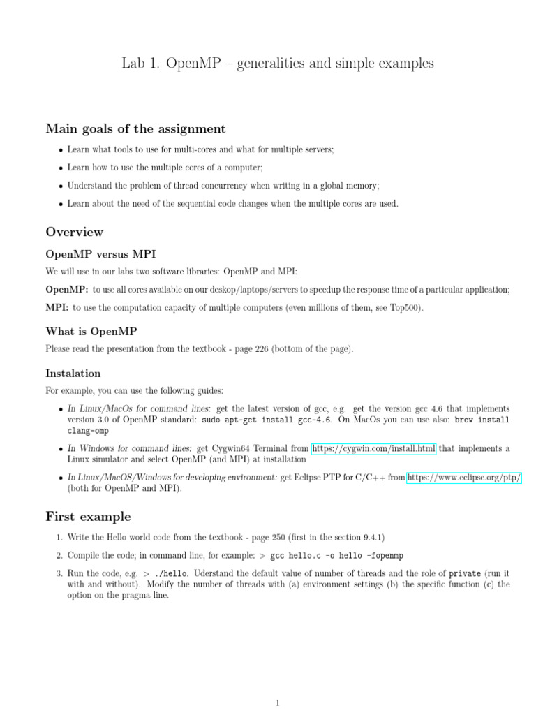 Lab 1 | PDF | Information Technology | Software Engineering