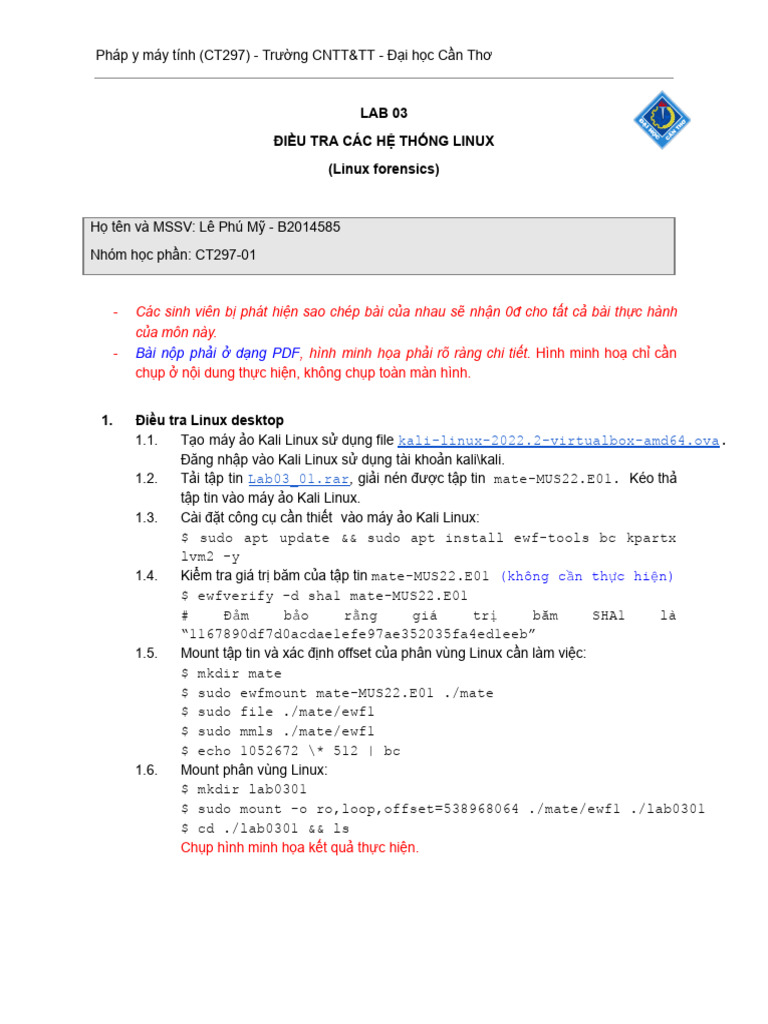 B2014585 CF Lab03 | PDF