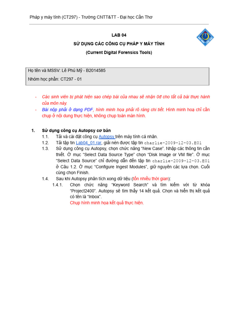 B2014585 CF Lab04 | PDF