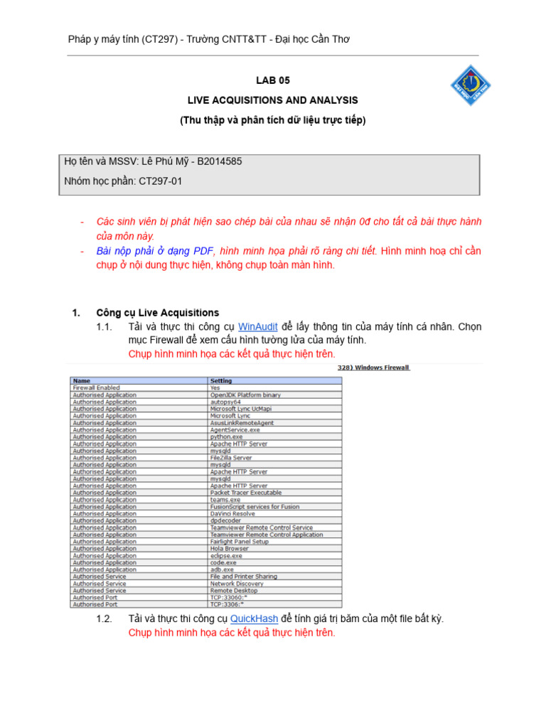 B2014585 CF Lab05 | PDF