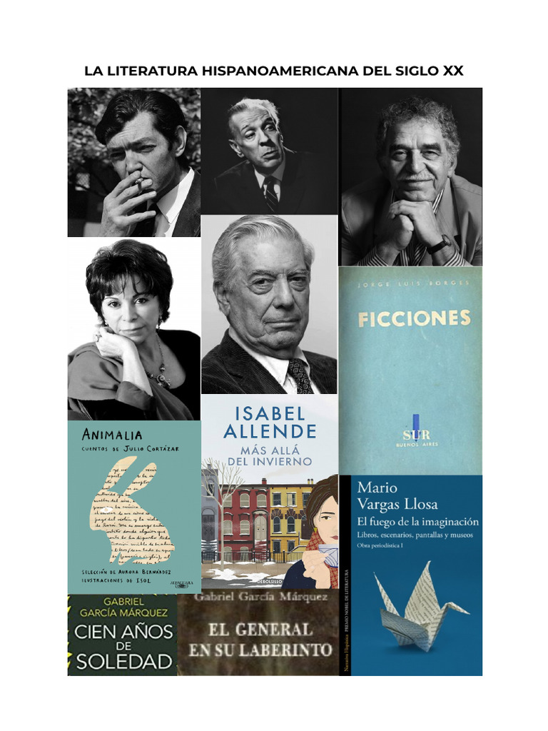 La Literatura Hispanoamericana Del Siglo XX-1 | PDF | Literatura ...