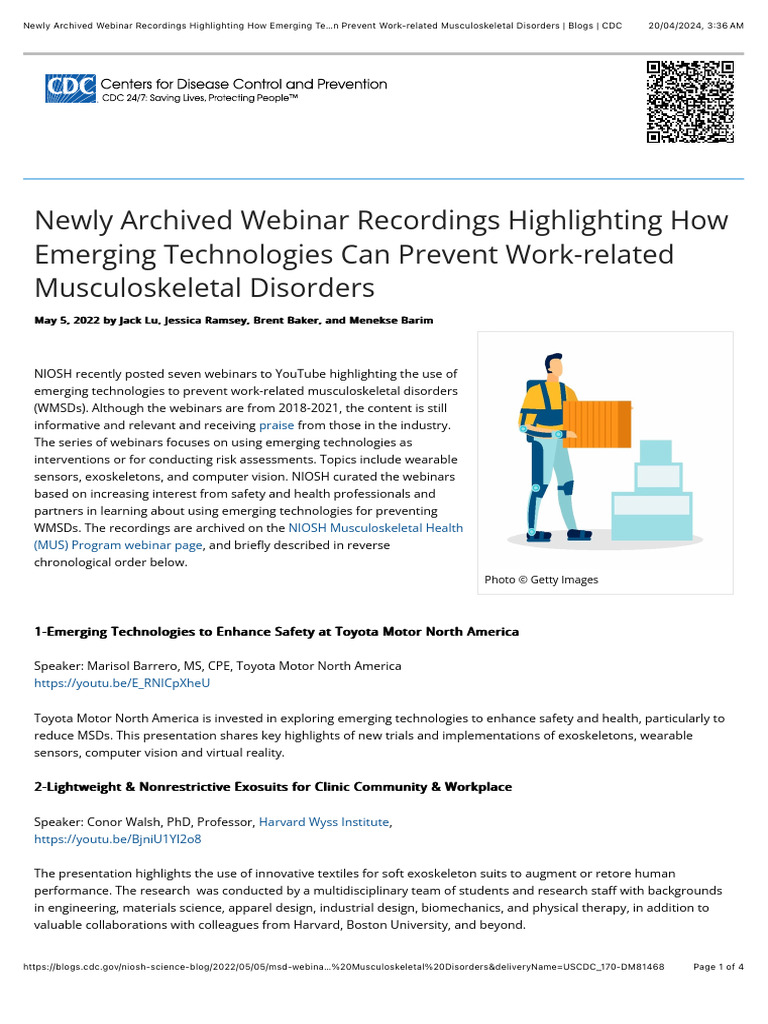 Newly Archived Webinar Recordings Highlighting How Emerging ... Newly Archived Webinar Recordings Highlighting How Emerging ...