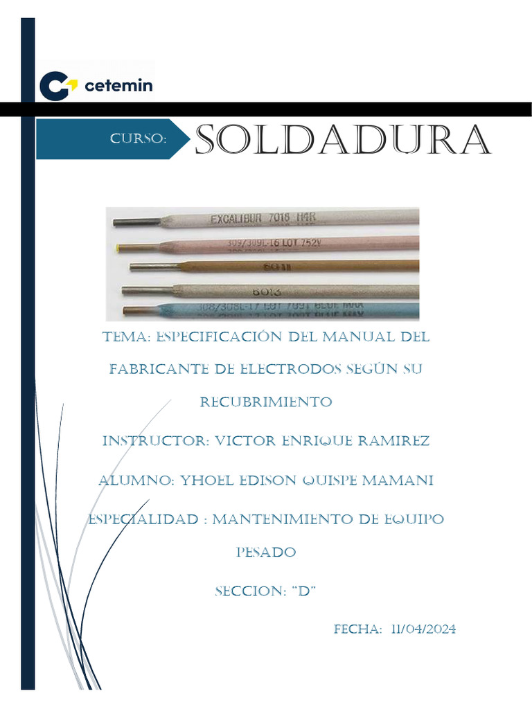 Soldaduras y Sus Recubrimientos | PDF | Soldadura | Construcción
