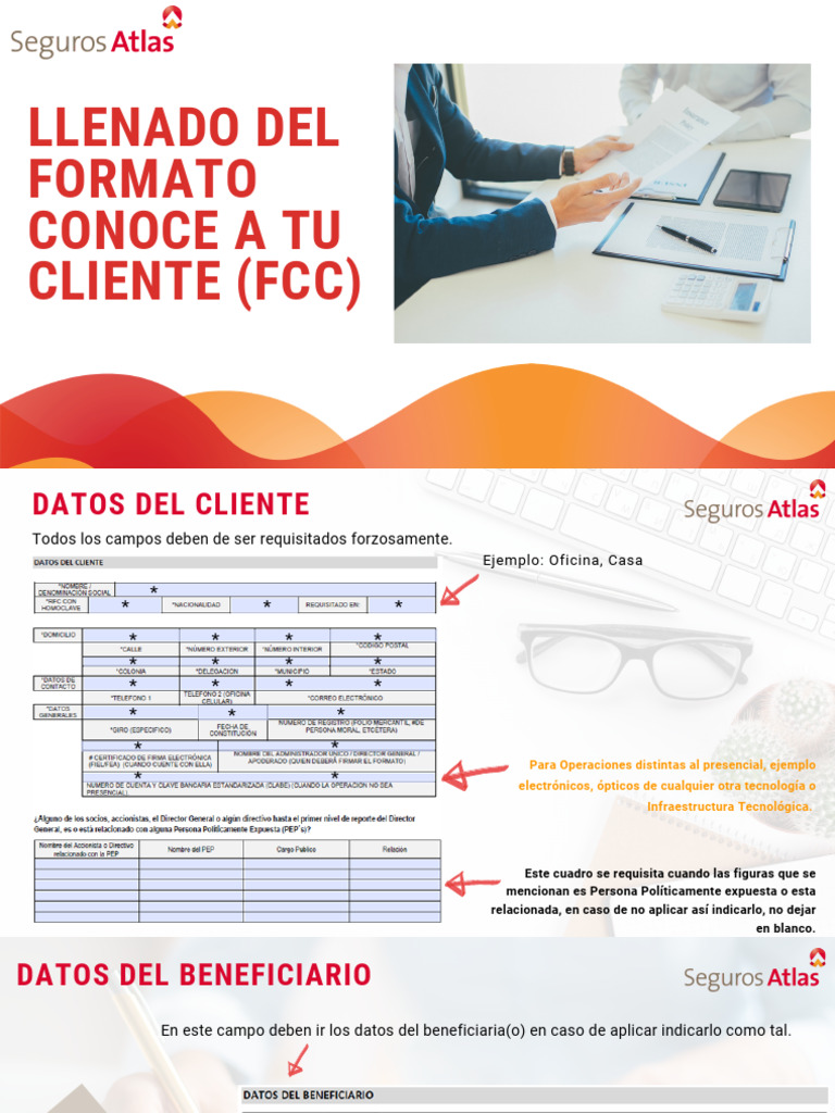 Guia Facil para El Llenado Del Formato Conoce A Tu Cliente | PDF ...