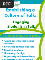 Example of Panel Discussion Script | PDF | Teachers | Cognitive Science