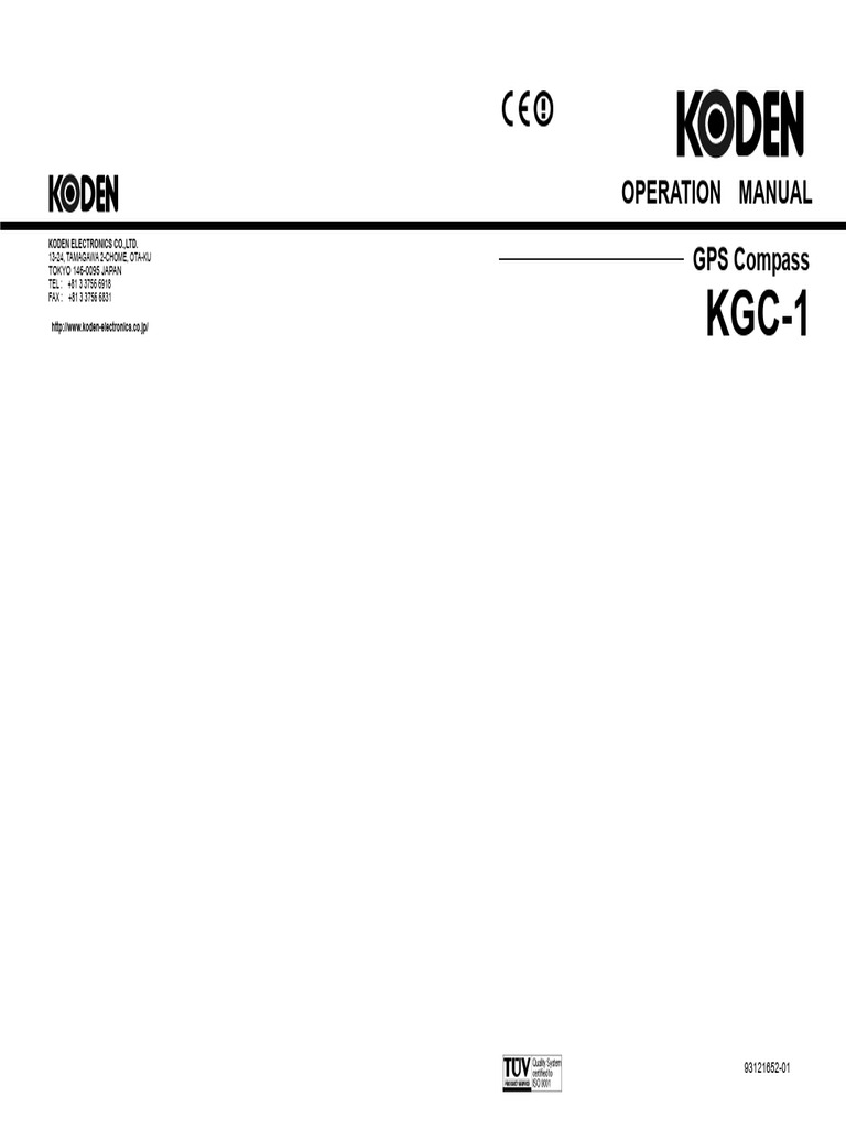 KGC-1 Ome | Download Free PDF | Global Positioning System | Radio