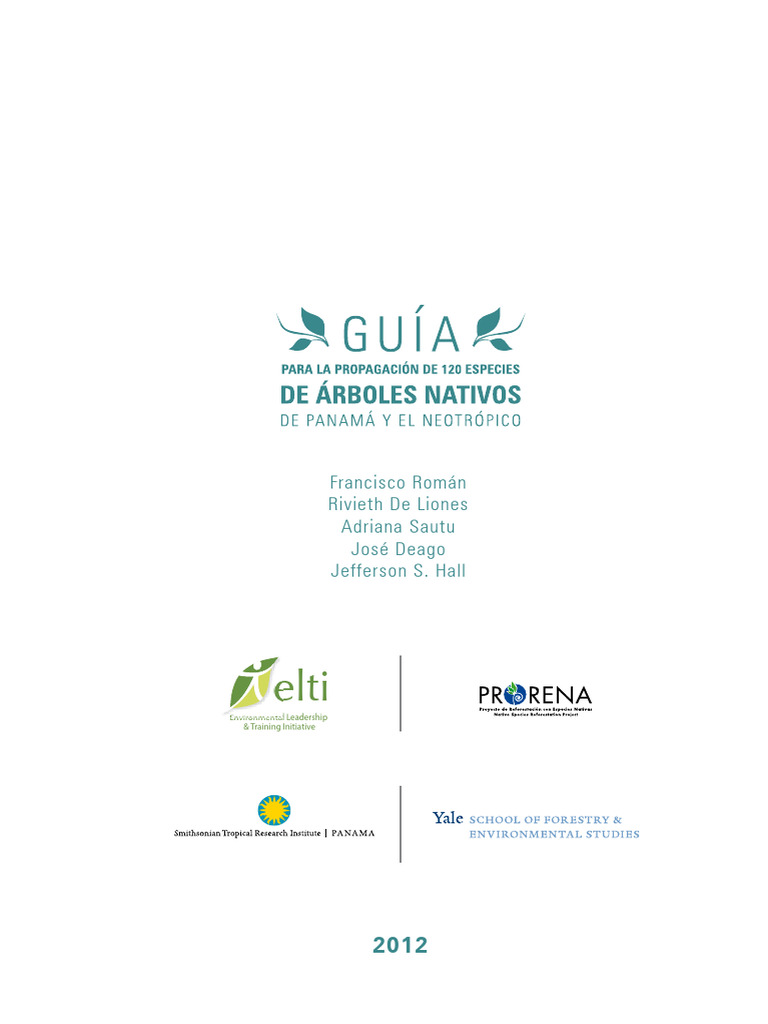 Stri GUIA PROPAGACION | PDF | Los bosques | Siembra