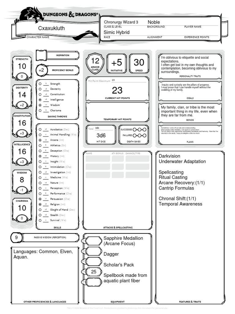 Cxaxukluth LVL 3 Wizard-1 | PDF