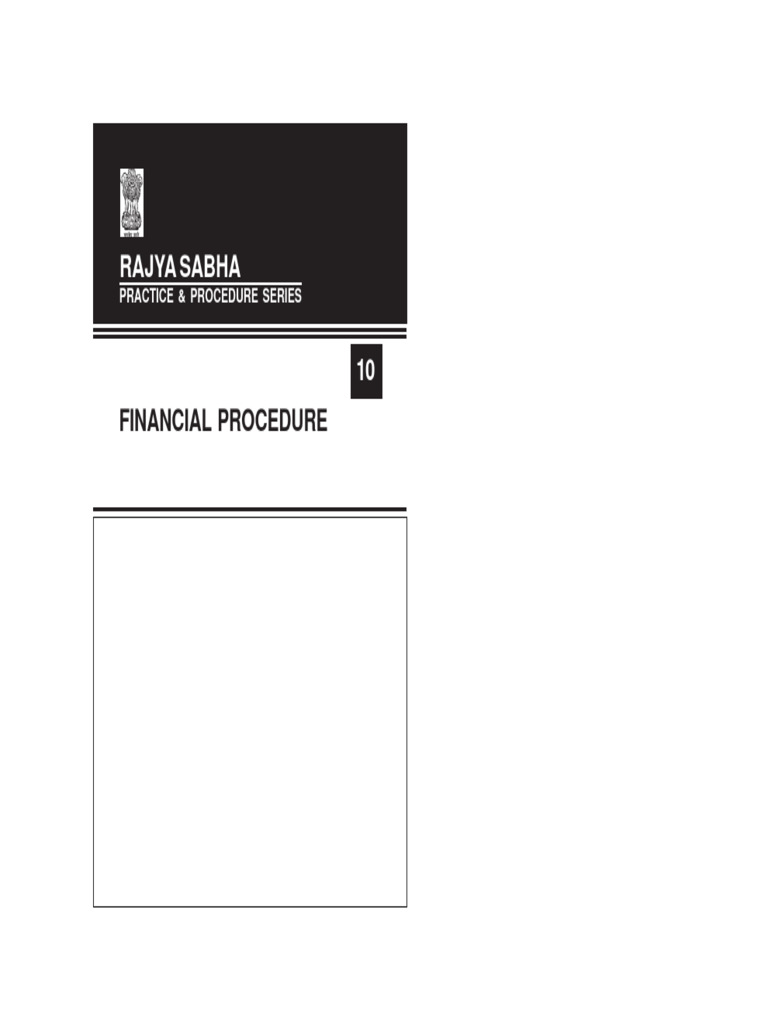 Financial Procedure | PDF | Statutory Law | Political Law