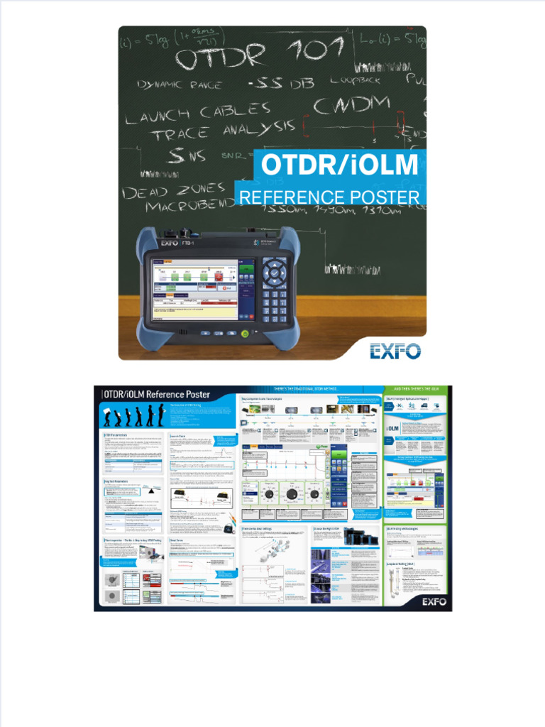 Dokumen - Tips - Exfo Reference Poster Otdr Iolm v1 | PDF