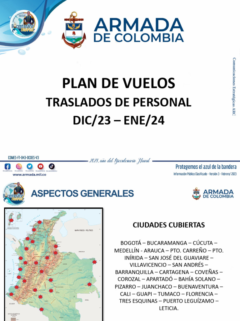 Cronograma de Rutas Atr - Plan Traslados Dic 2023 | PDF | Aeropuerto ...