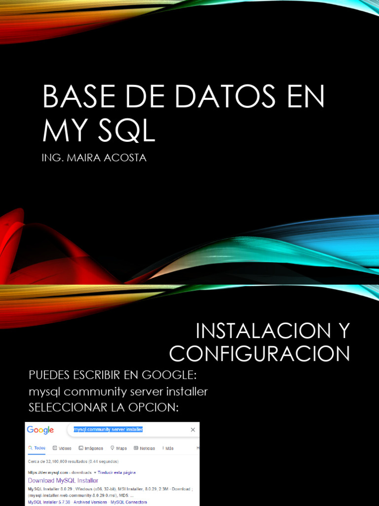 Base de Datos en My SQL | PDF | SQL | Gestión de datos