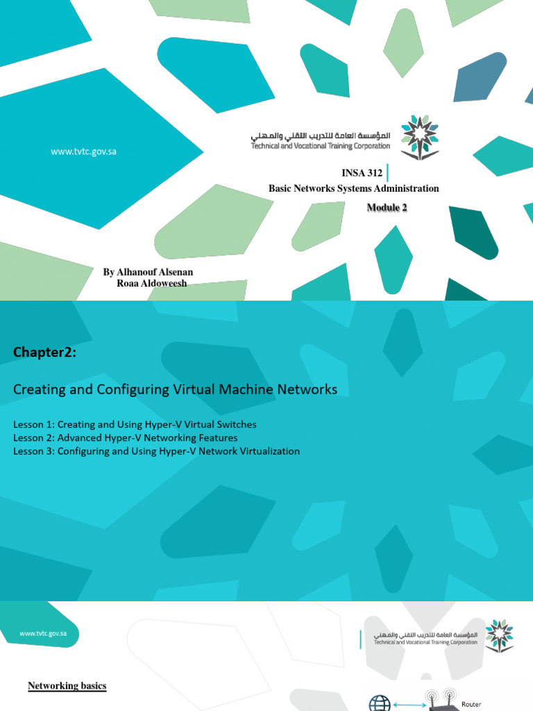 INSA312-Module 2 (Modified) | PDF | Computer Network | Network Switch