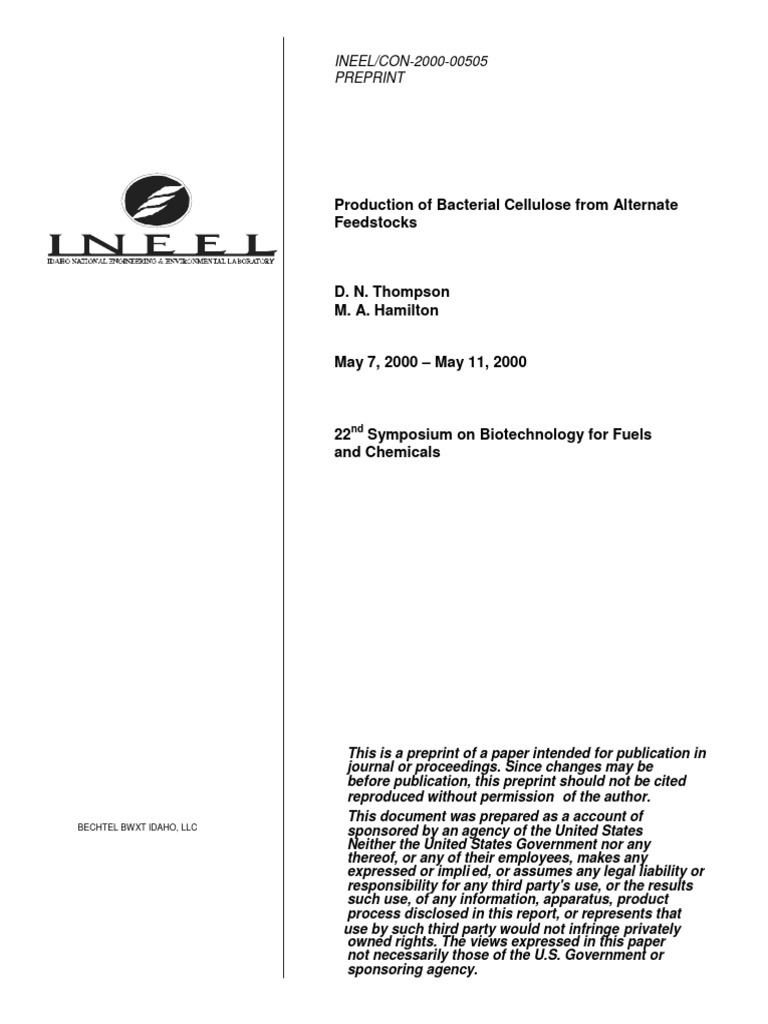 Acetobacter Medium Feeding | PDF | Glucose | Cellulose