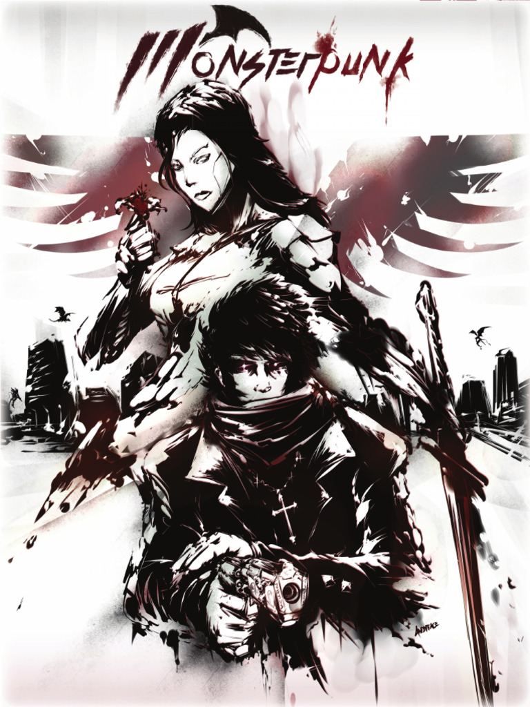 Monsterpunk Qvs7e1 | PDF | Role Playing Games | Apocalyptic And Post Apocalyptic Fiction