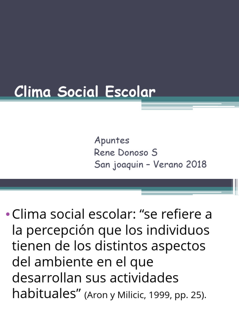 Clima | PDF | Las emociones | Inteligencia emocional