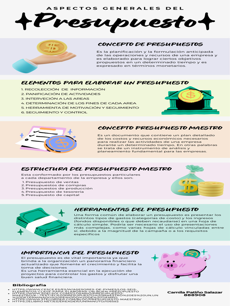 Infografia Presupuestos 888908 | PDF | Presupuesto | Business
