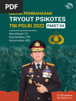 Persiapan TKD Akademi TNI-Panitia TNI | PDF