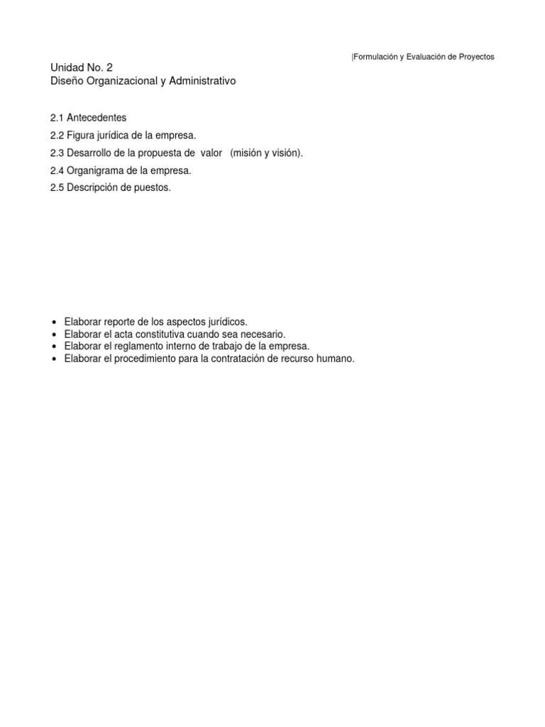 UNIDAD No. 2 | PDF | Business | Gestión de recursos humanos