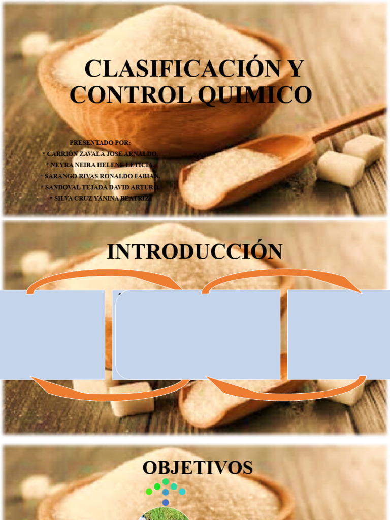 Clasificación y Control Quimico | PDF | Concentración | Azúcar