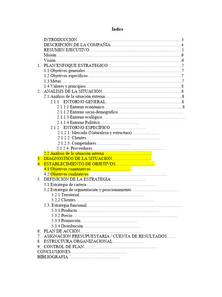 Estructura Plan de Mkt | PDF | Perú | Helado