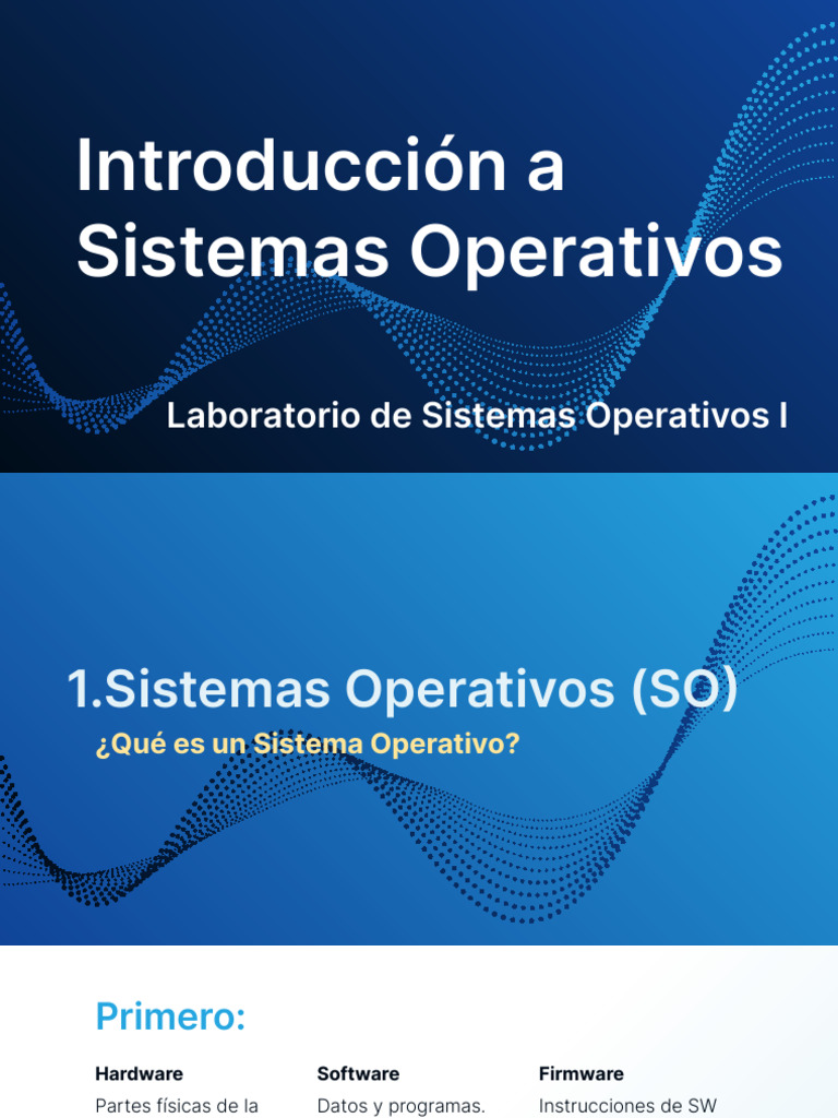 Unidad 1_ SO | PDF | Interfaz de línea de comando | Sistema operativo