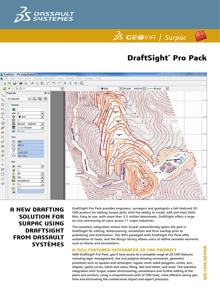 GEOVIA Surpac DraftSightDS050713A4 LR | PDF | Computer Aided Design ... GEOVIA Surpac DraftSightDS050713A4 LR | PDF | Computer Aided Design ...
