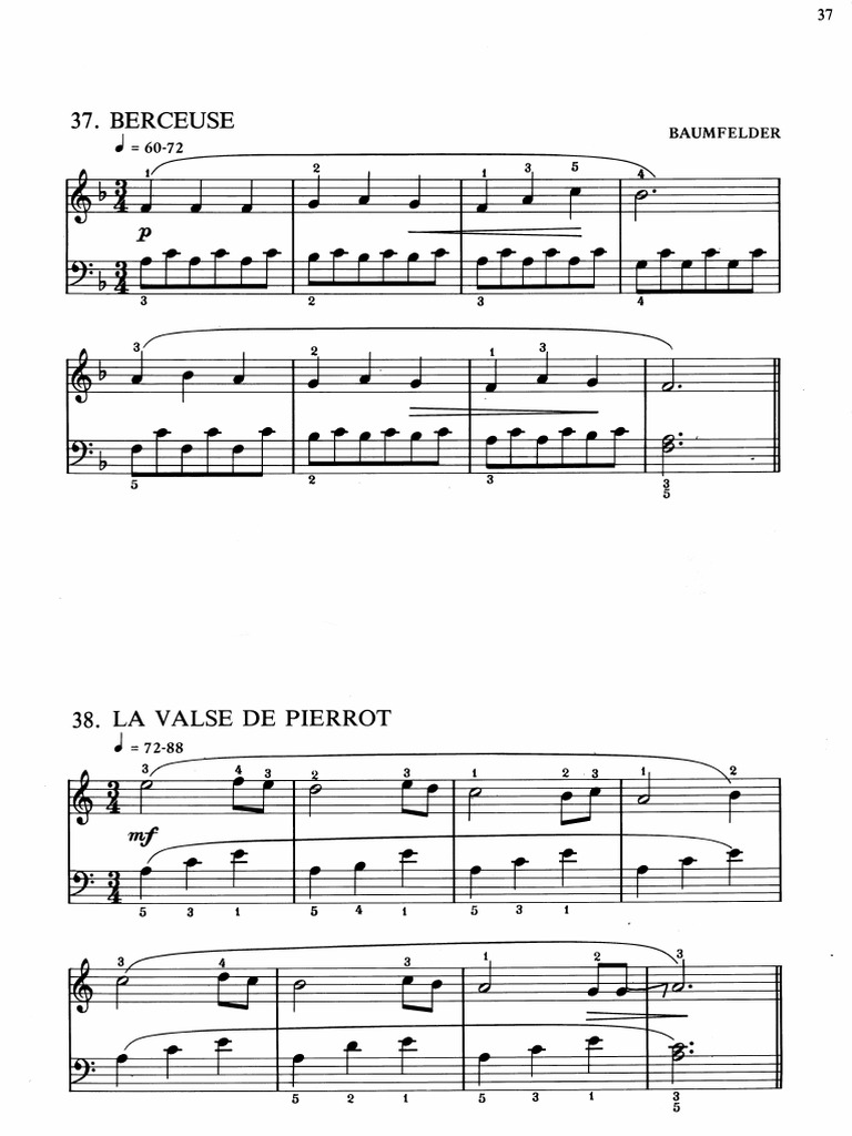 3 Méthode de Piano 'Debutants' - Hervé Pouillard-28 | PDF