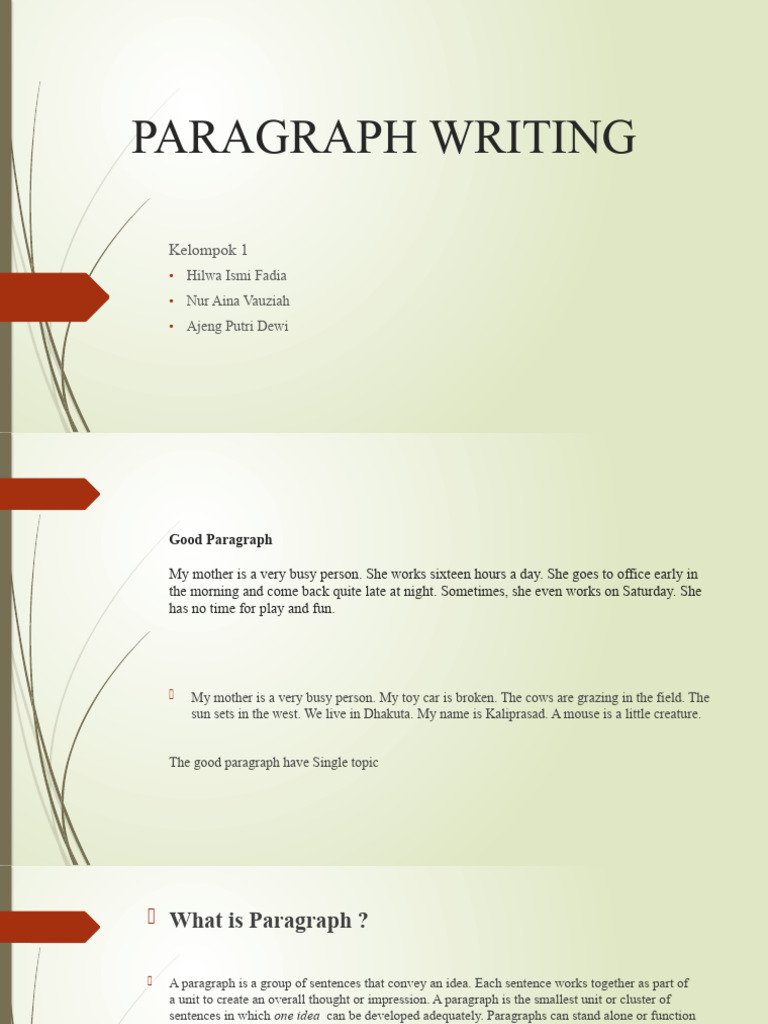 Understanding Paragraph Structure | PDF | Paragraph | Health Care