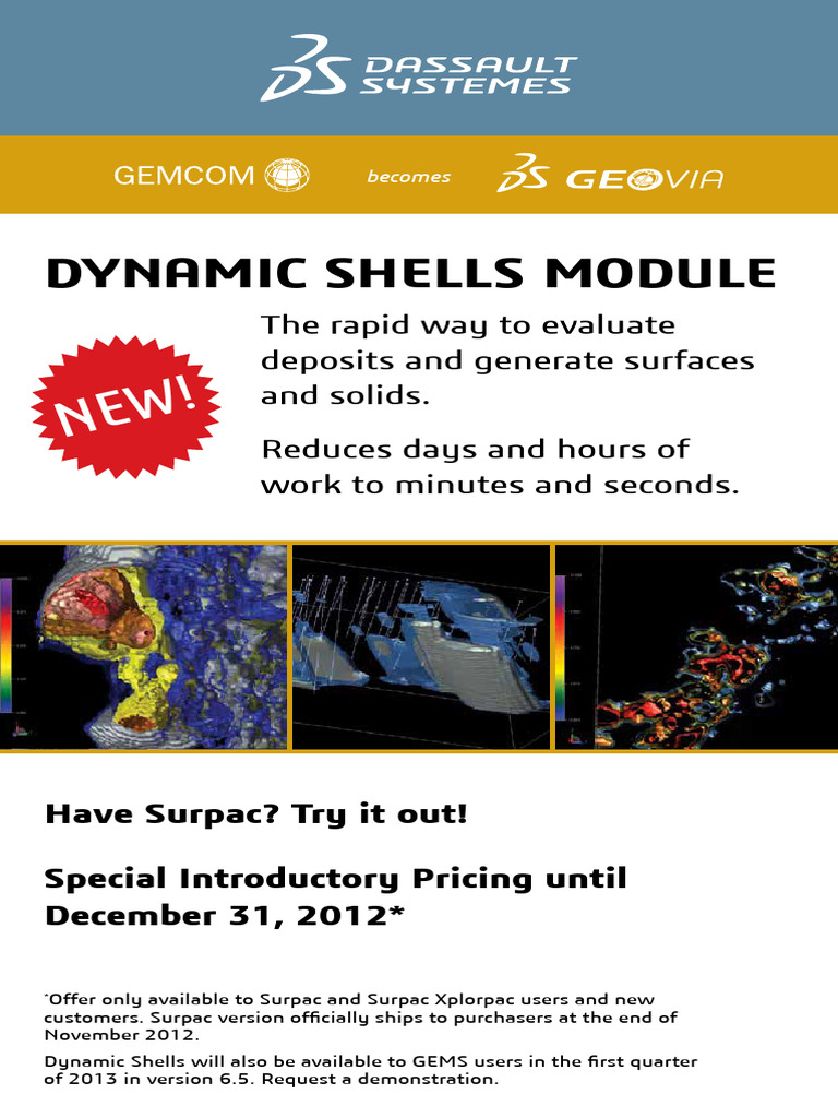 SurpacDynamicShells Booklet011112 LR | PDF | Geology | Computing