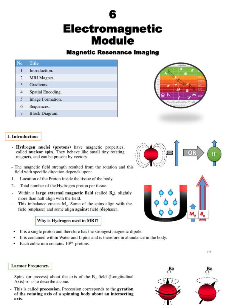 MRI Fundamentals: Magnetism & Imaging | PDF | Magnetic Resonance ...
