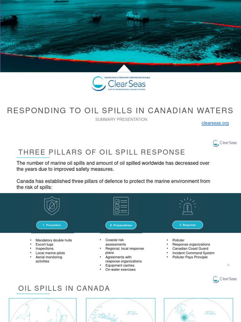 Canada's Oil Spill Response Guide | PDF | Petroleum | Oil Spill