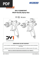 AGMDPRO Automatic Spray Gun Manual | PDF | Personal Protective ...