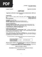 Bula do Fungicida APRON RFC | PDF | Agricultura | Desperdício